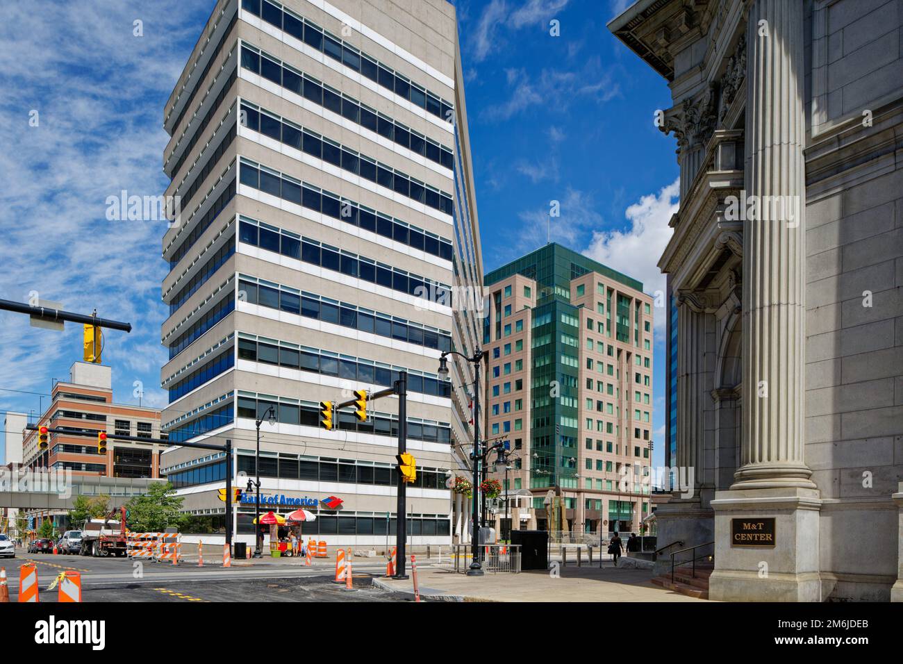 Bank of America Building, 10 Fountain Plaza, was built in 1983 as the ...