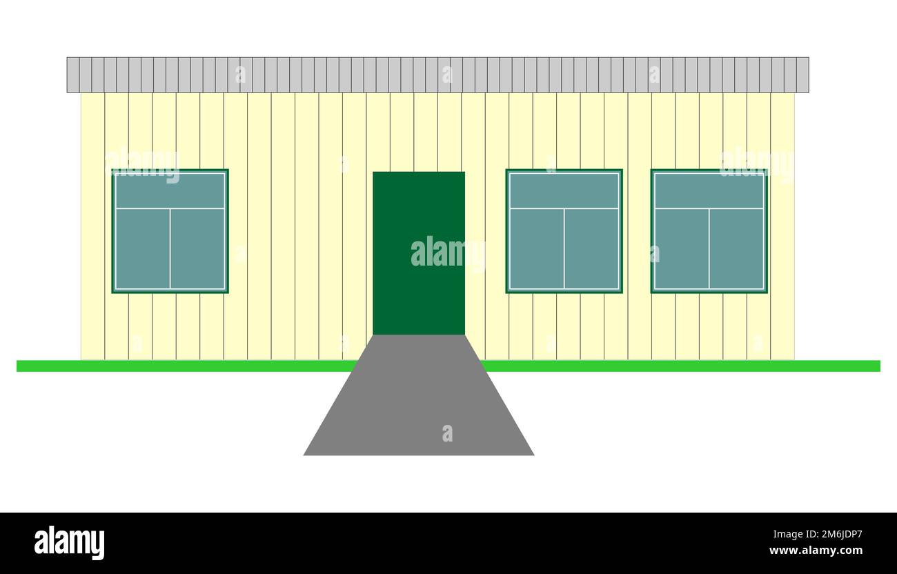 Modern home uk Cut Out Stock Images & Pictures - Alamy