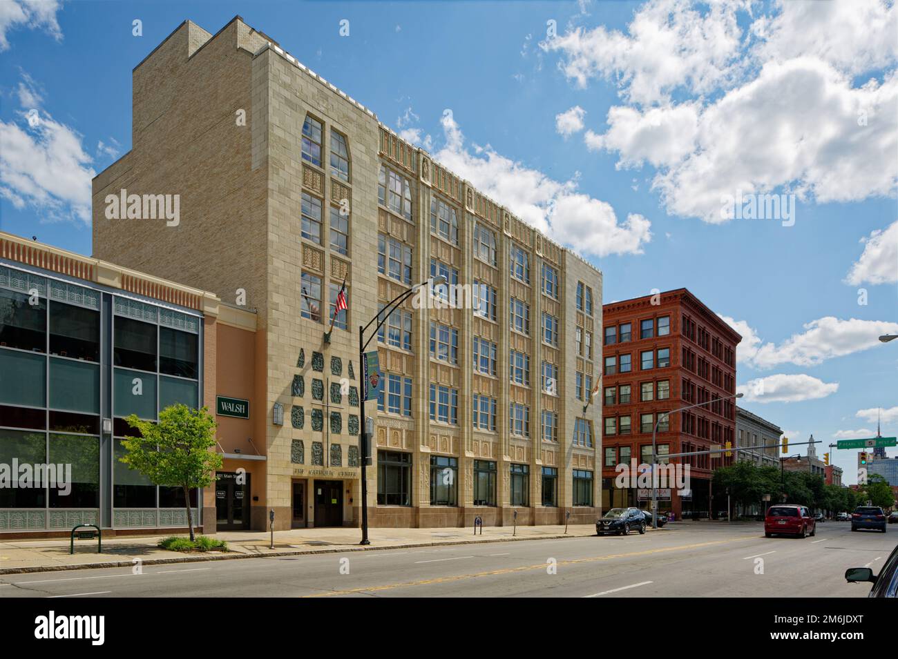 The Catholic Center now occupies the former Courier-Express Building ...