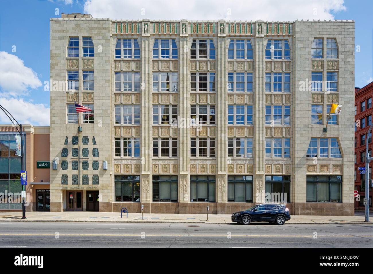 The Catholic Center now occupies the former Courier-Express Building ...