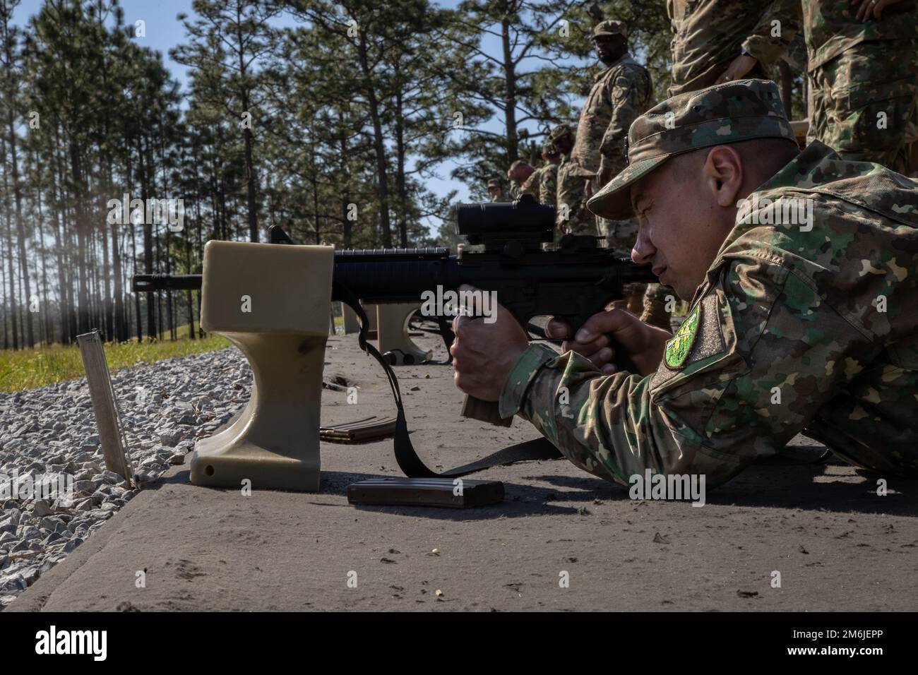 Soldiers from the Alabama National Guard's 31st CBRN Brigade and ...