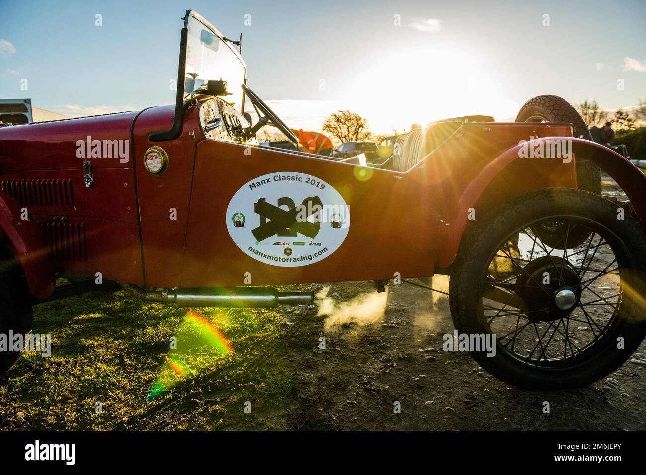 The Pre War Austin 7 car club members taking part in the Dave Wilcox ...