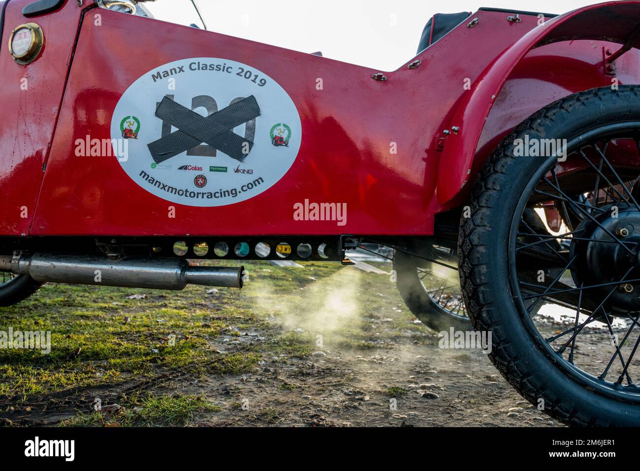 The Pre War Austin 7 car club members taking part in the Dave Wilcox ...