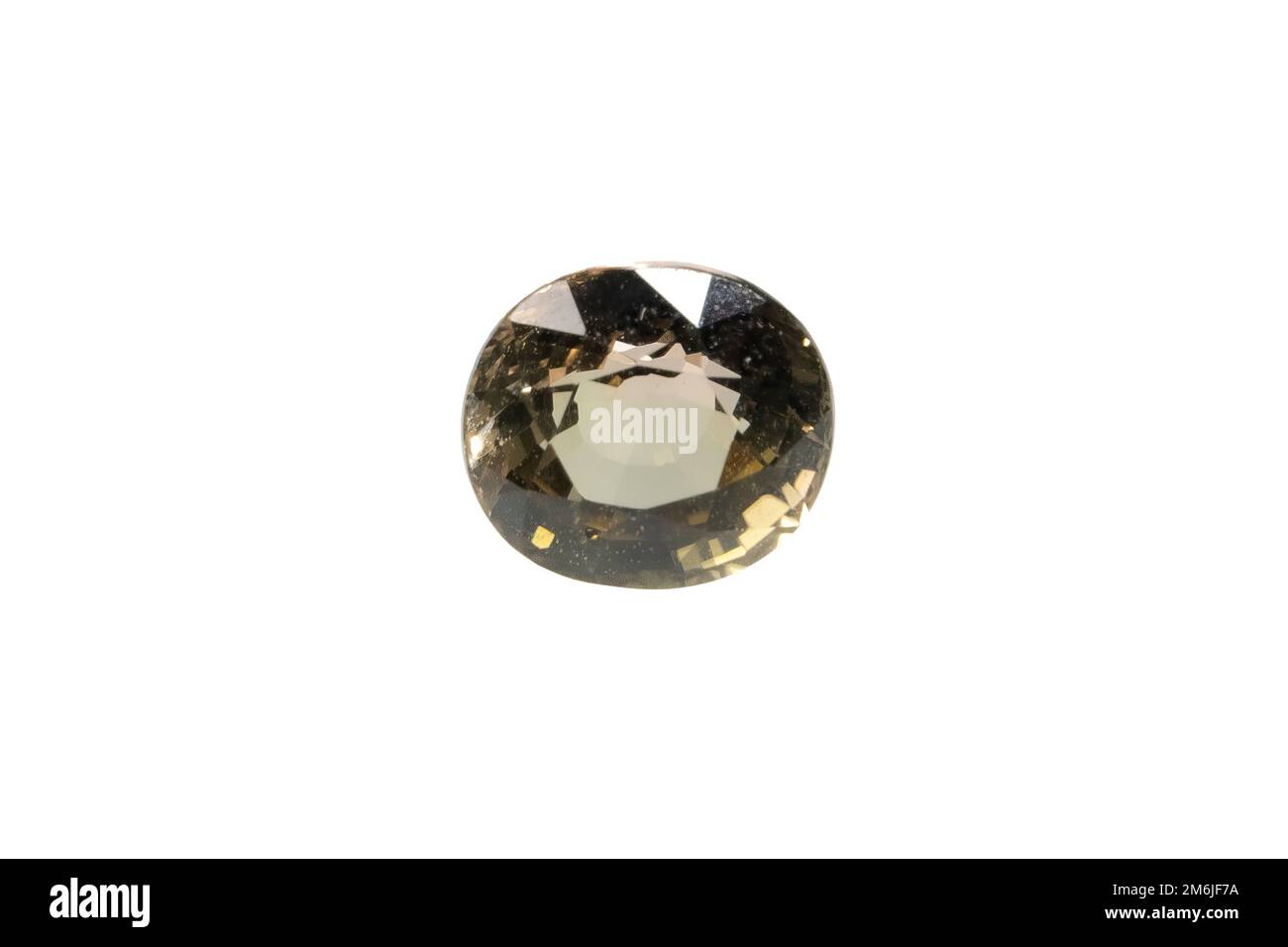 Natural beautiful stone tourmaline on white background Stock Photo - Alamy