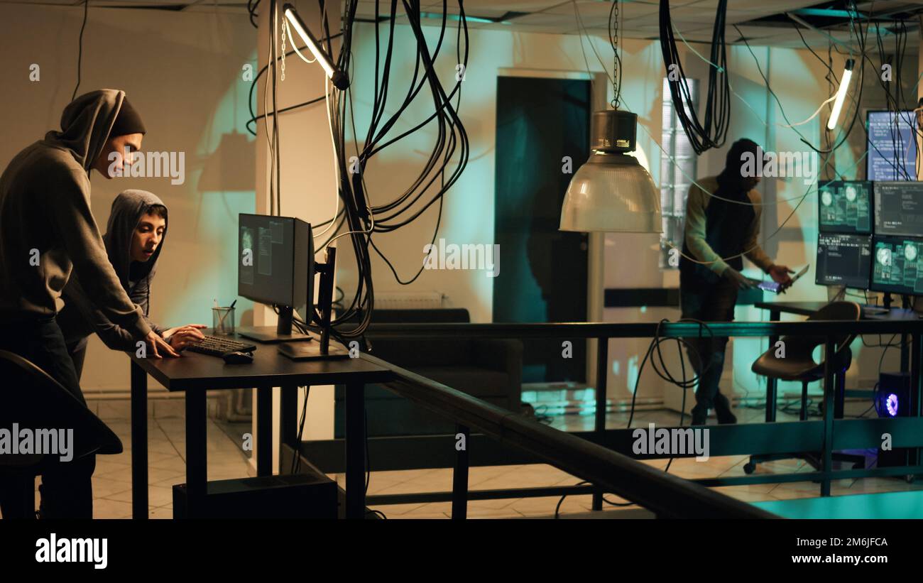 Cyber Criminals Working On Breaking Network System Using Hacktivism Concept To Steal Data