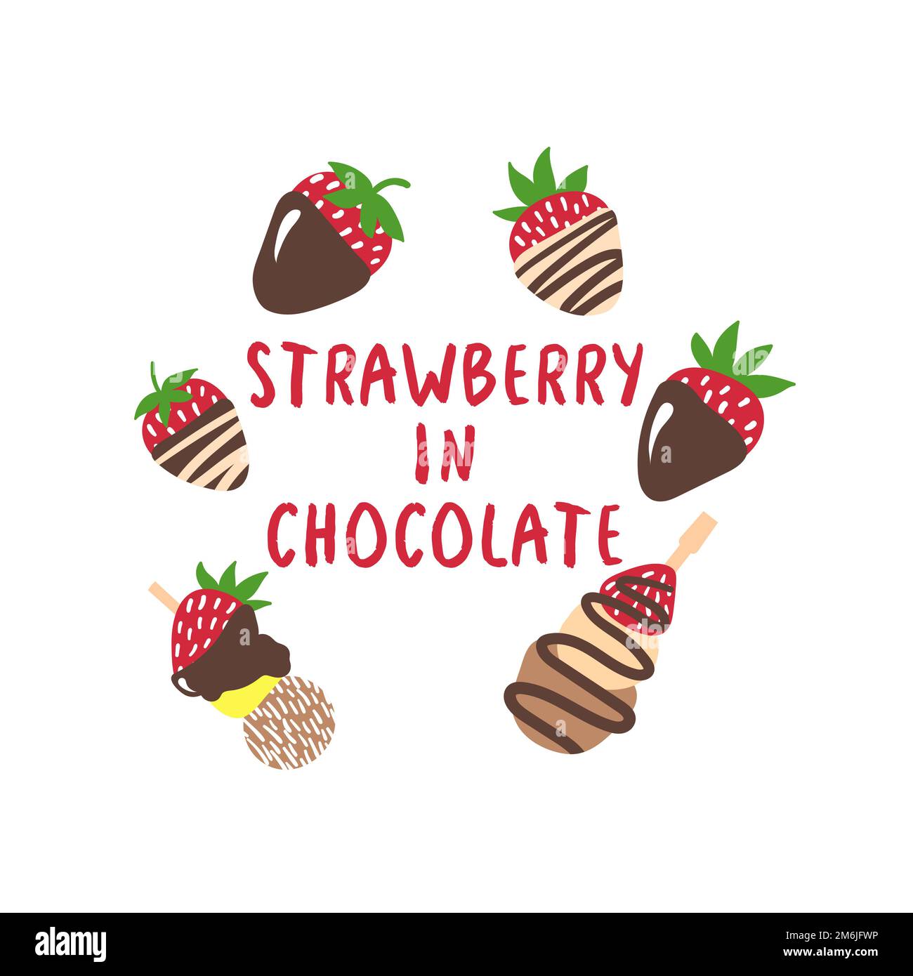 Art berry candy cartoon Stock Vector Images - Alamy