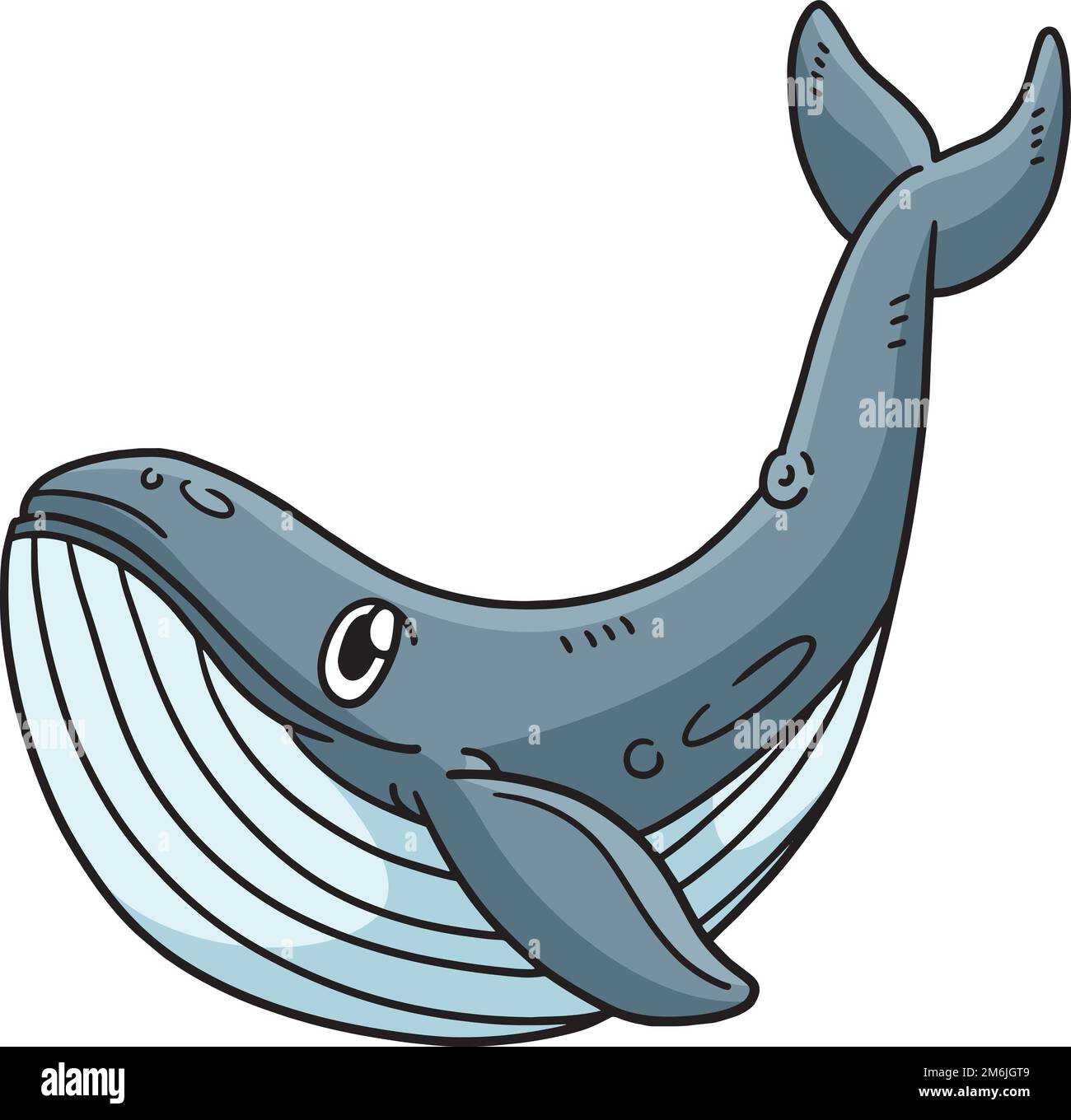 Blue whale clipart hi-res stock photography and images - Alamy