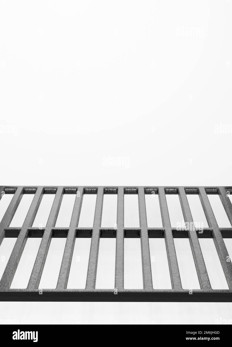 Empty barbecue bbq grill Stock Photo - Alamy