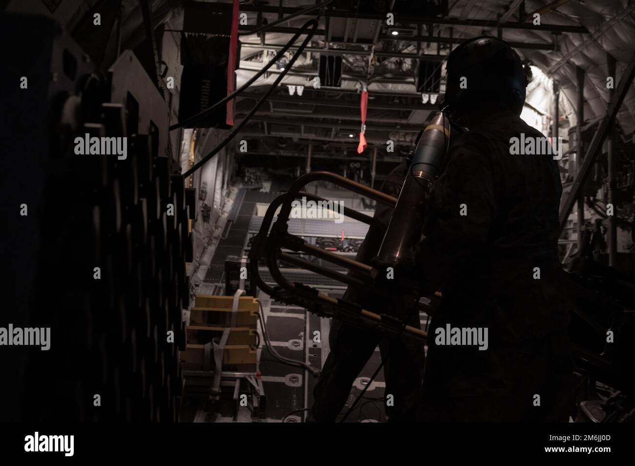 U.S. Air Force Tech. Sgt. Ryan Estes an aerial gunner with the 4th ...
