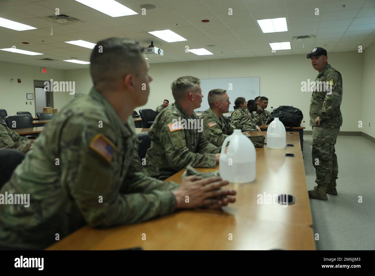 Right, U.S. Army 1st. Sgt. Michael Waddell, First Sergeant at The U.S ...