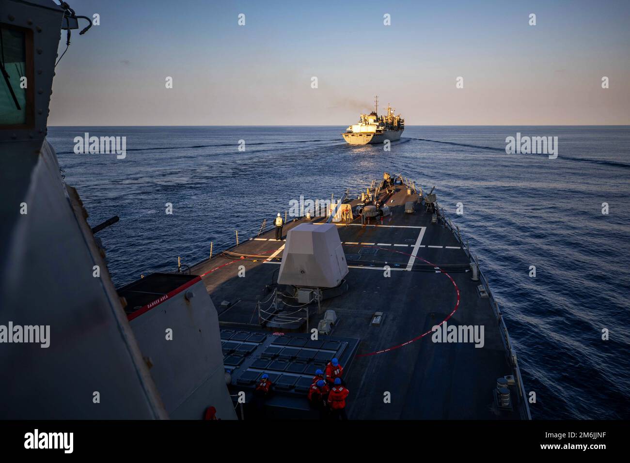 Mediterranean Sea. 2nd Dec, 2022. The Arleigh Burke-class guided ...