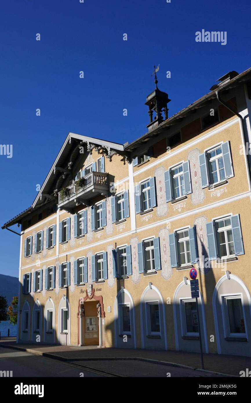 Town Hall Tegernsee Stock Photo - Alamy Town Hall Tegernsee Stock Photo - Alamy
