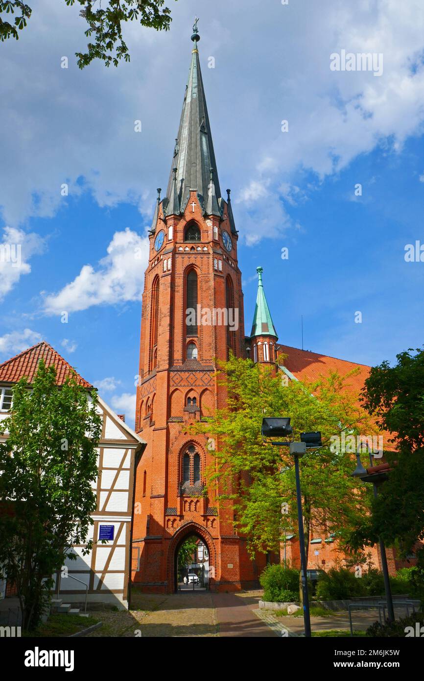 St marys church in winsen luhe hi-res stock photography and images - Alamy