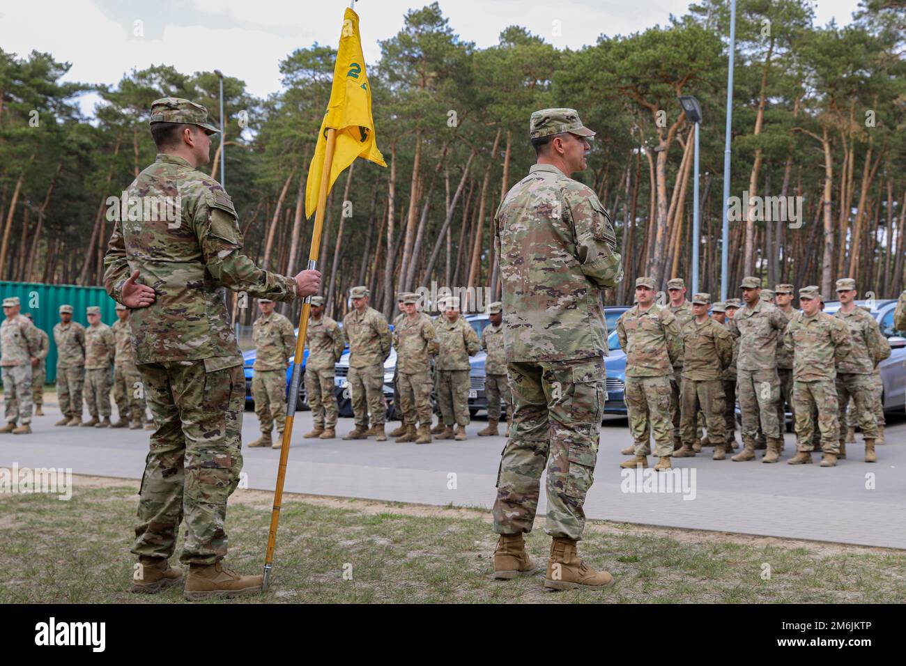 U.S. Army 1st Sgt. Michael Pulido, first sergeant assigned to Alpha ...