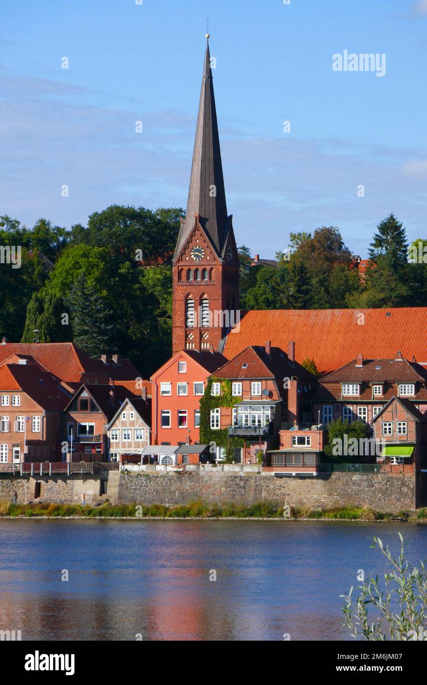 Maria magdalenen kirche in lauenburg an der elbe hi-res stock ...