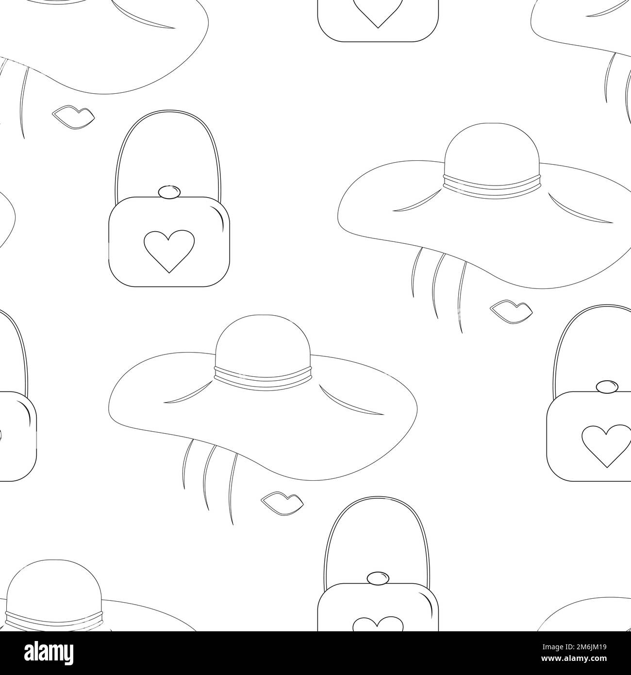 Stylized female face in Stock Vector Images - Alamy