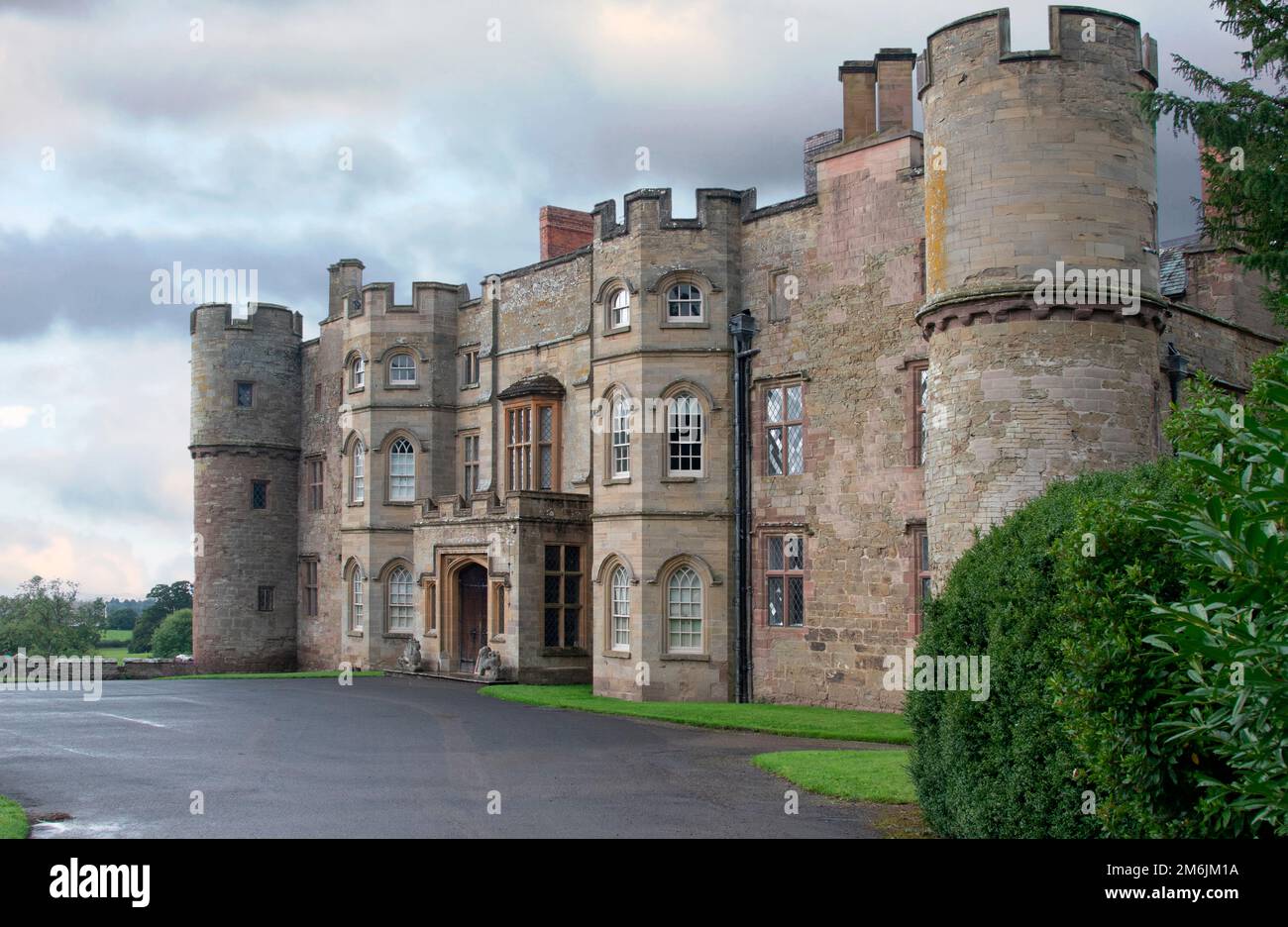 A view of Croft castle Herefordshire England Stock Photo - Alamy