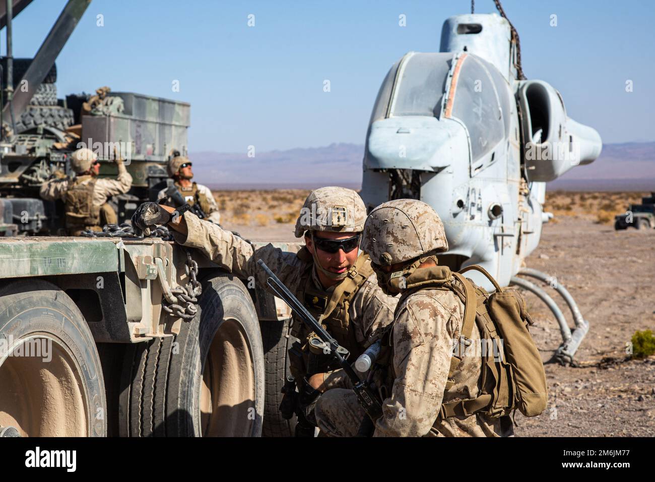 U.S. Marines assigned to Marine Wing Support Squadron (MWSS) 273 ...