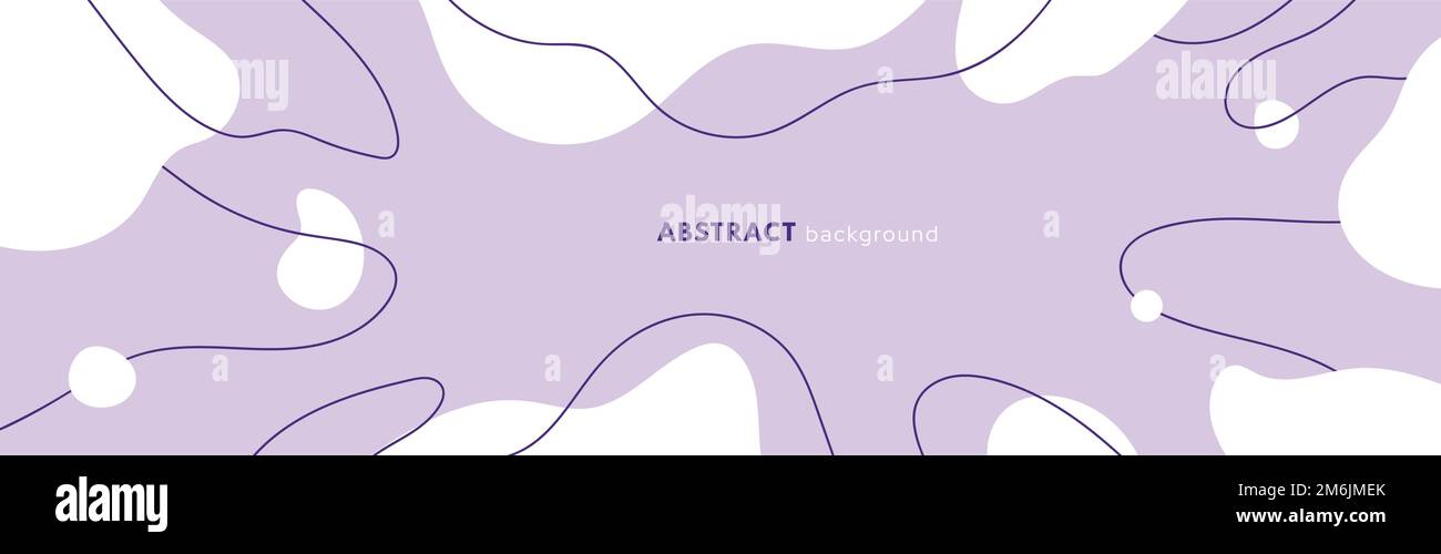 Modern Organic Background Abstract Elements Wave And Dynamic Line Compositions Of Colored