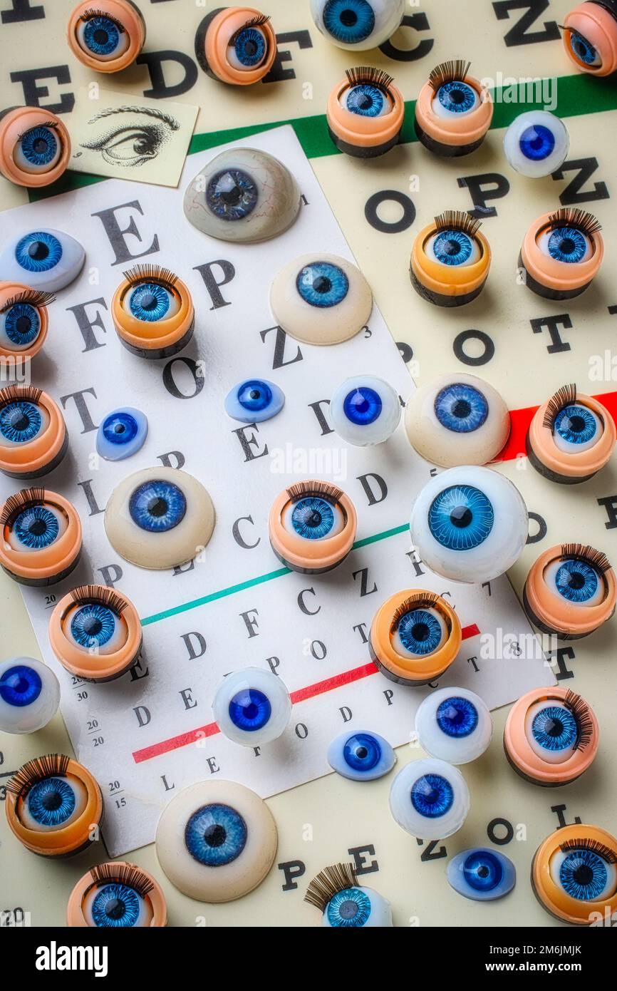 Eye charts hi-res stock photography and images - Alamy
