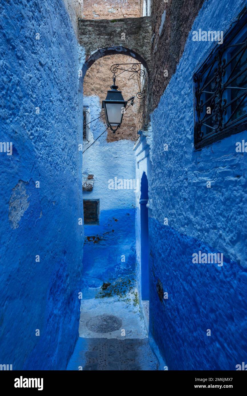 Blue street hi-res stock photography and images - Alamy