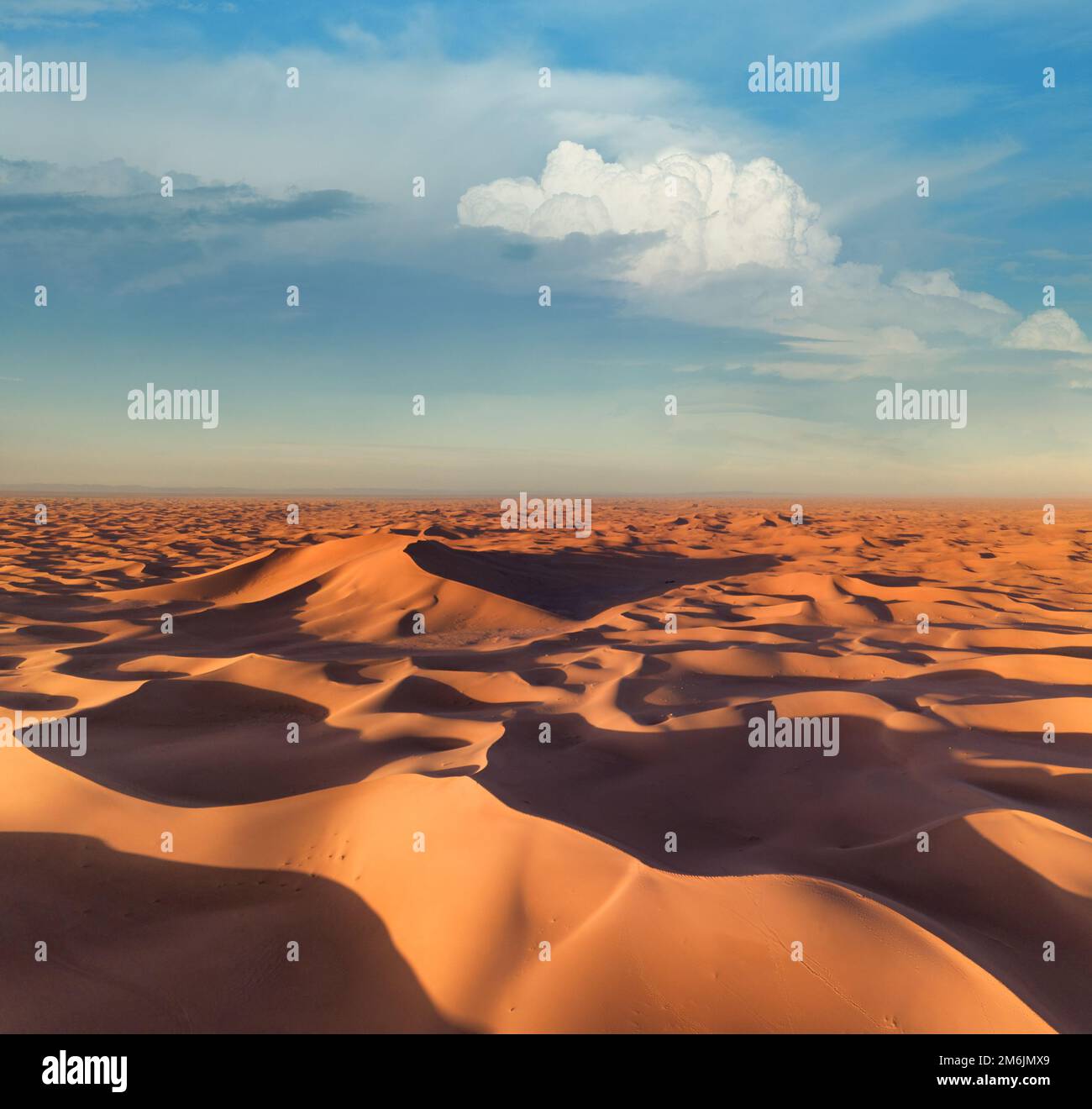 Aerial sunlight view arid desert hi-res stock photography and images ...