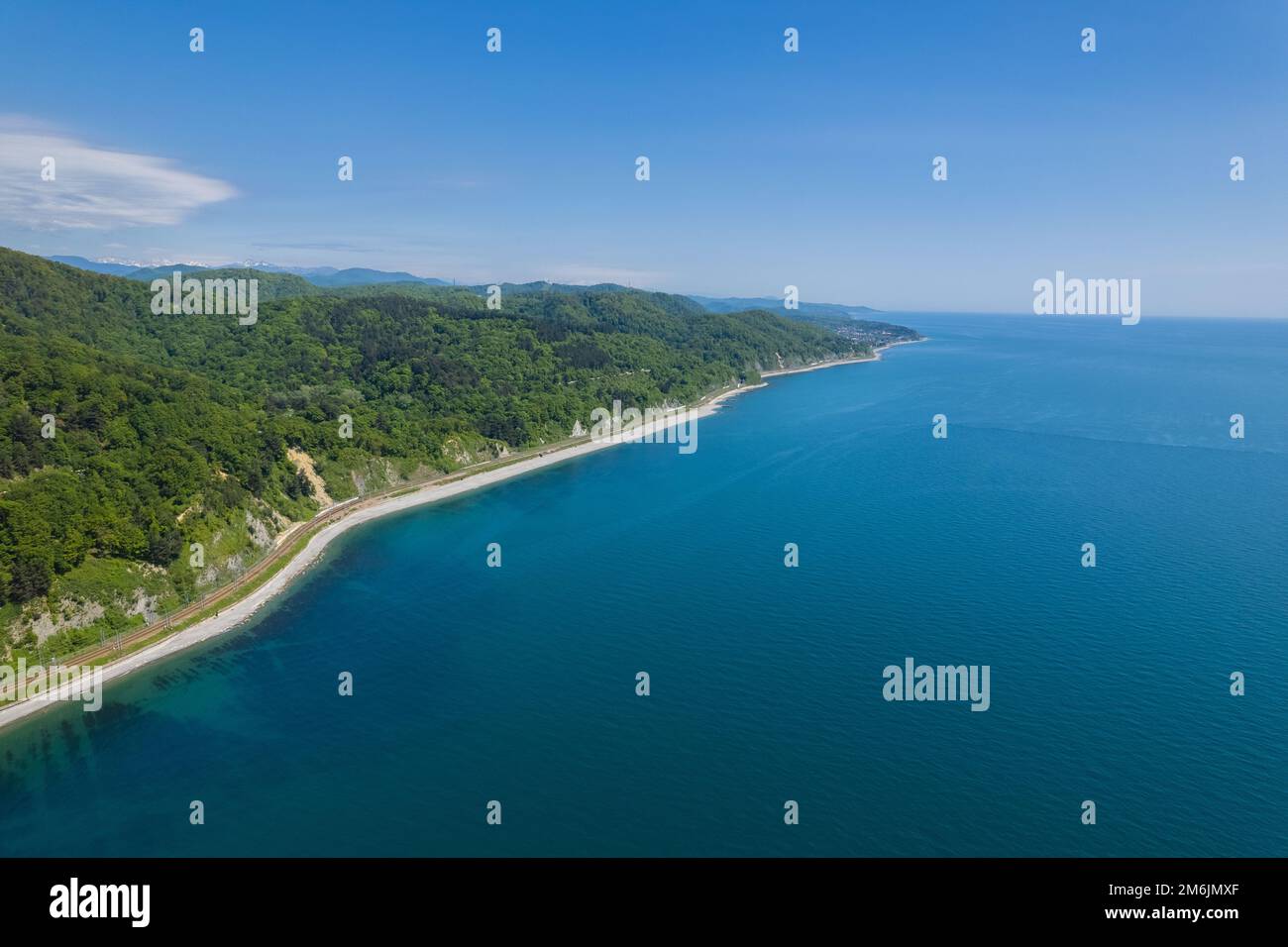 The Zubova Schel Viaduct is a road bridge, Dzhubga - Adler federal road ...