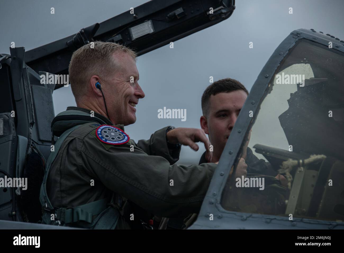 U.S. Air Force Col. Jason Jensen, 355th Operations Group commander ...