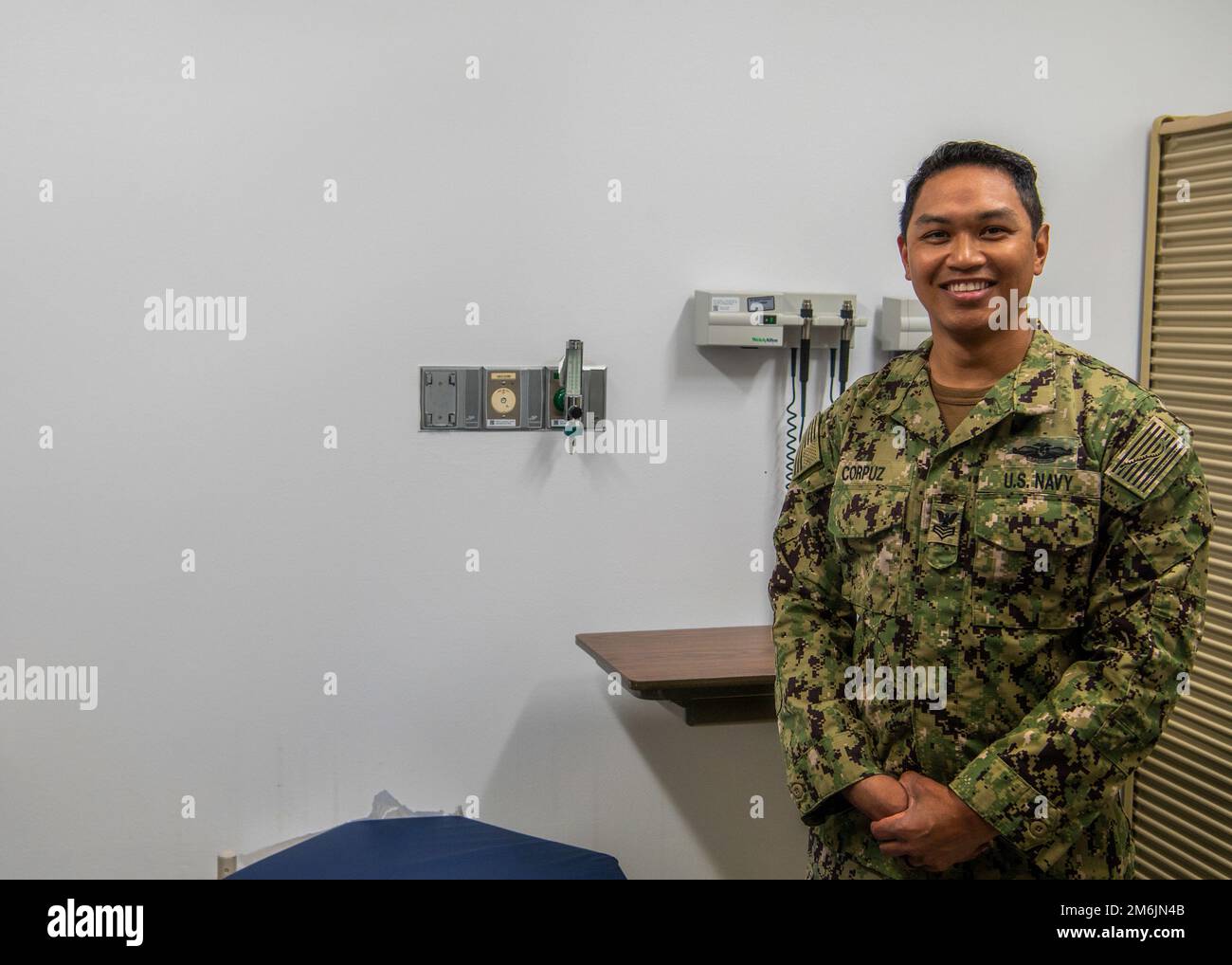 NAVAL STATION ROTA, Spain (April 28, 2022) Hospital Corpsman 1st Class ...