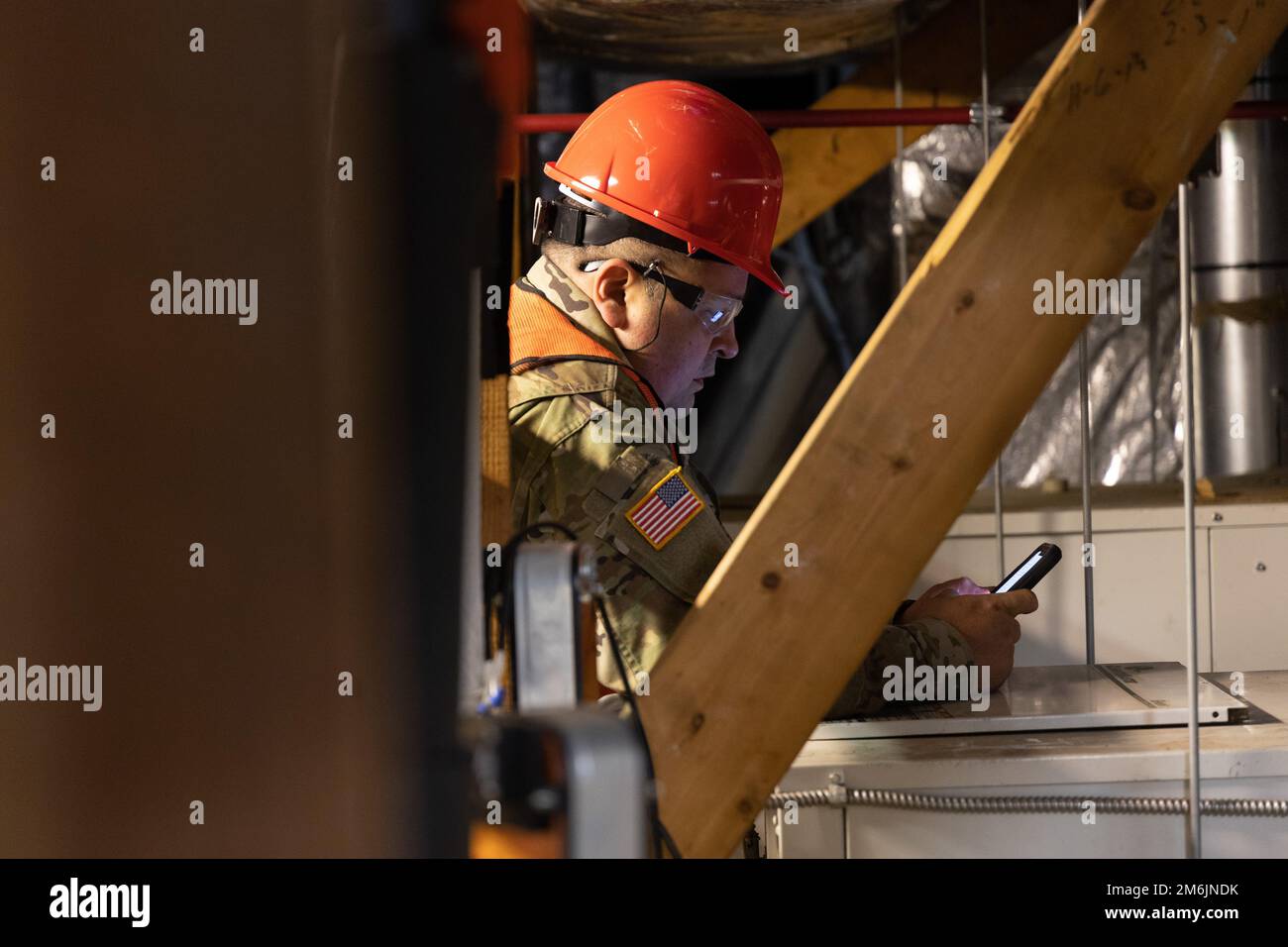 A power production specialist with the U.S. Army Corps of Engineers ...