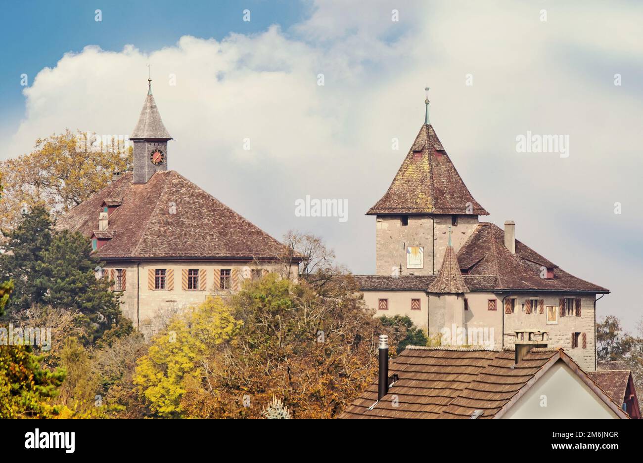Kyburg Castle, Canton of Zurich, Switzerland Stock Photo - Alamy