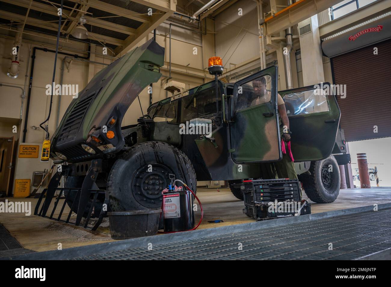 U.S. Army Specialist Darius Sims, 35th Air Defense Artillery Brigade ...