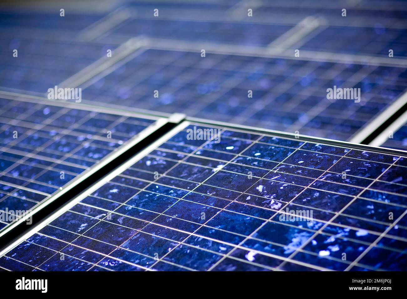 Commercial solar panel installations in the U.S Stock Photo - Alamy