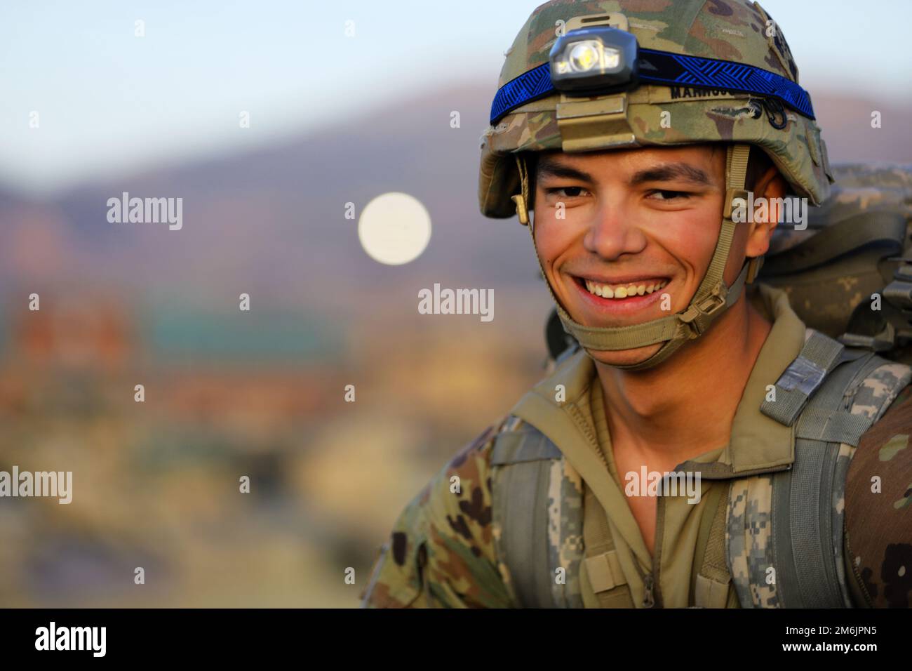 Spc. Daniel Marrujo, infantryman with Headquarters and Headquarters Company, 2nd Stryker Brigade ...