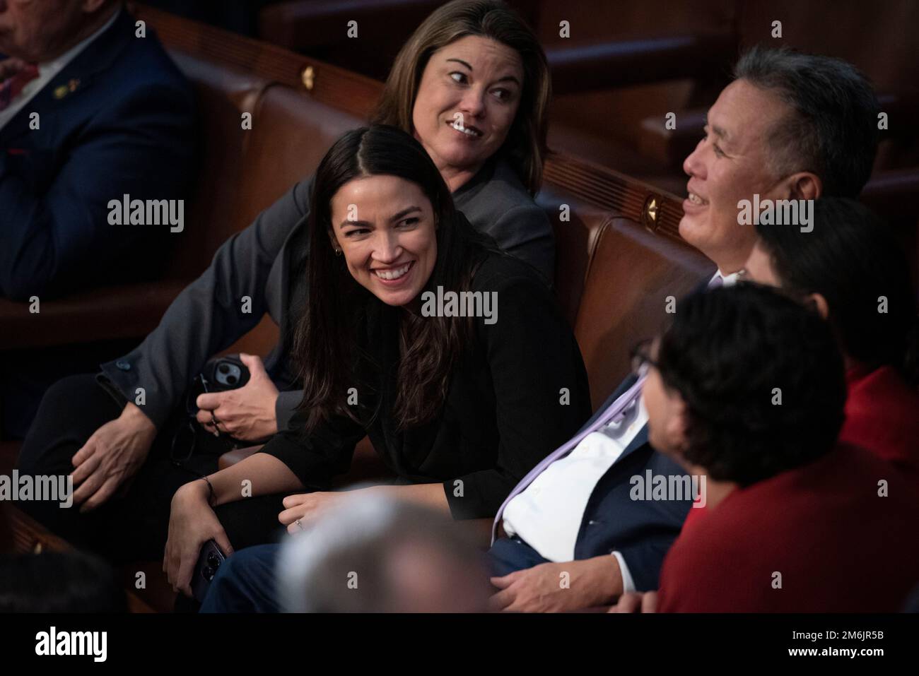 Alexandria ocasio cortez 2023 hi-res stock photography and images - Alamy