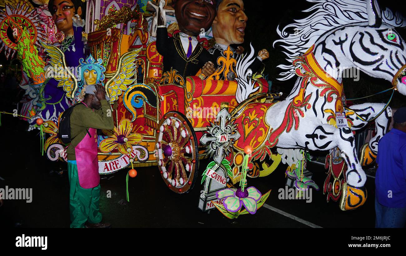 New Years Day Junkanoo 2023 Street Parade Celebration in Nassau Bahamas ...