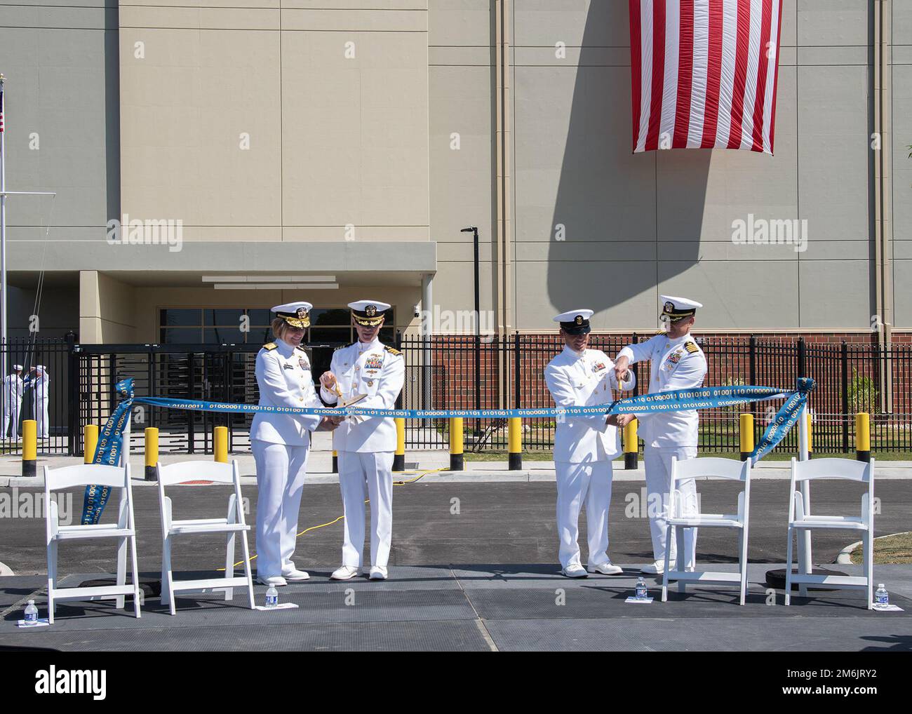 From left to right; Vice Adm. Kelly Aeschbach, commander of Naval ...