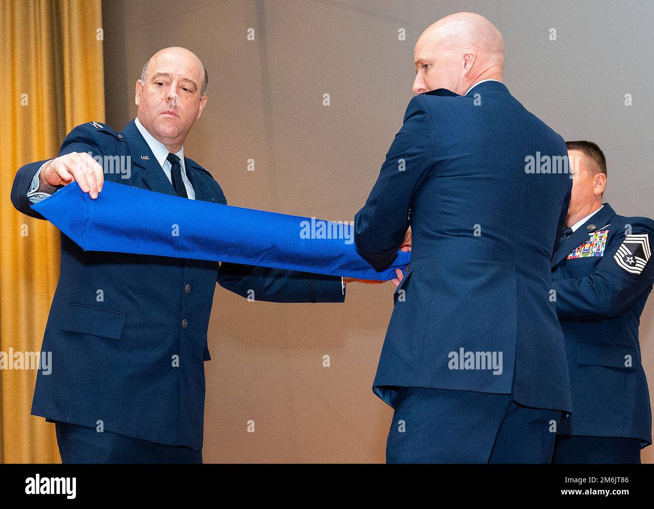 Col. Patrick Miller (left), 88th Air Base Wing and installation ...