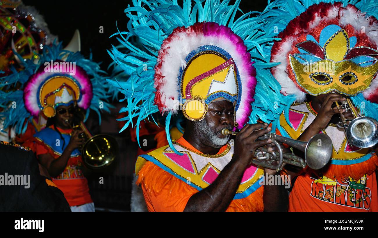 Boxing Day Junkanoo 2023 Junkanoo Celebration in The Bahamas Stock ...