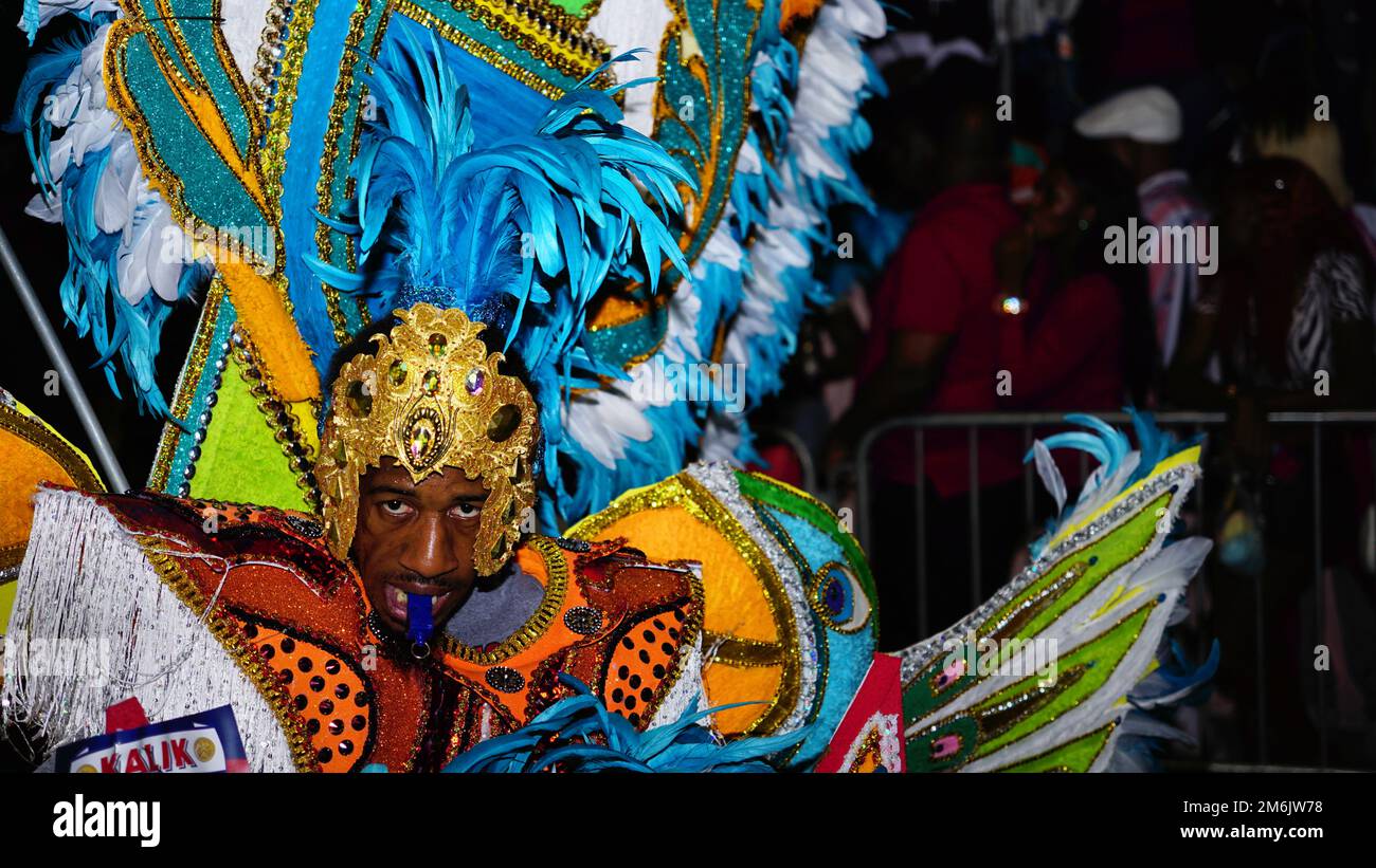 Boxing Day Junkanoo 2023 Junkanoo Celebration in The Bahamas Stock ...