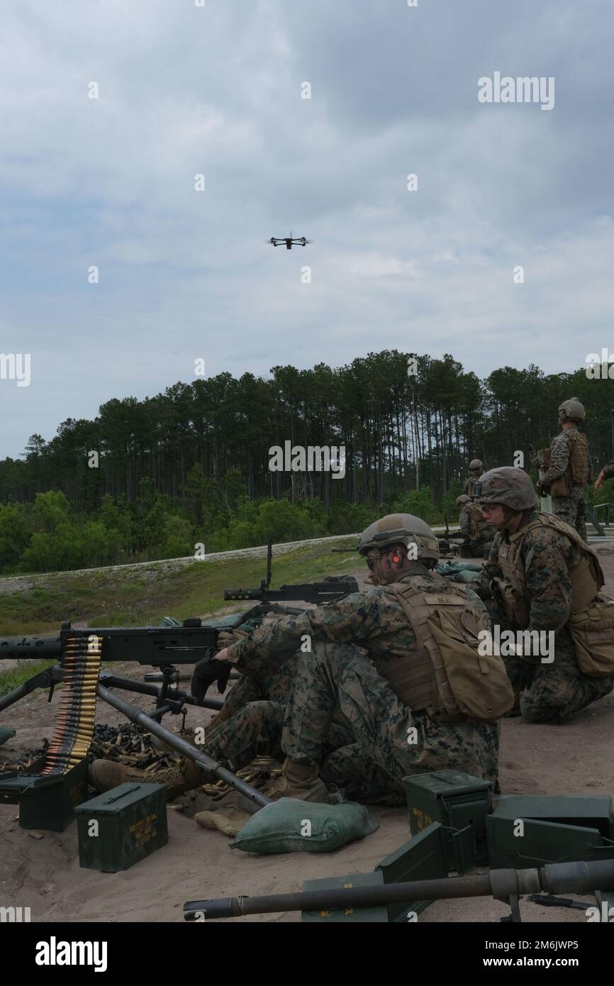 U.S. Marines with 2d Air Naval Gunfire Liaison Company (2d ANGLICO), II ...