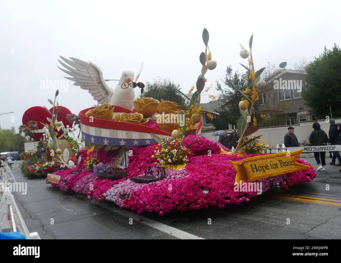 Pasadena, California, USA 3rd January 2023 Rose Parade Floats on ...