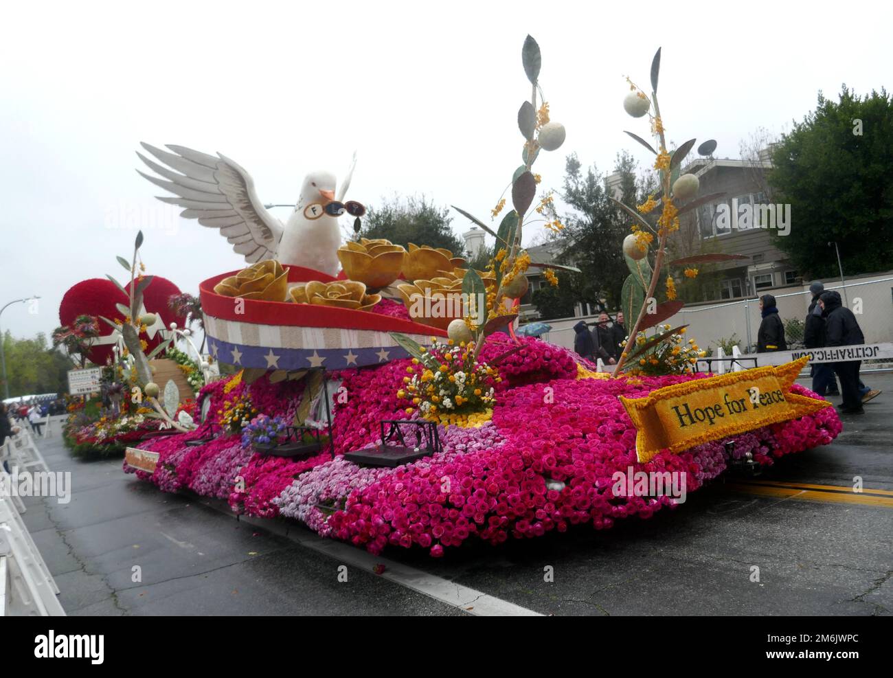 Pasadena, California, USA 3rd January 2023 Rose Parade Floats on ...