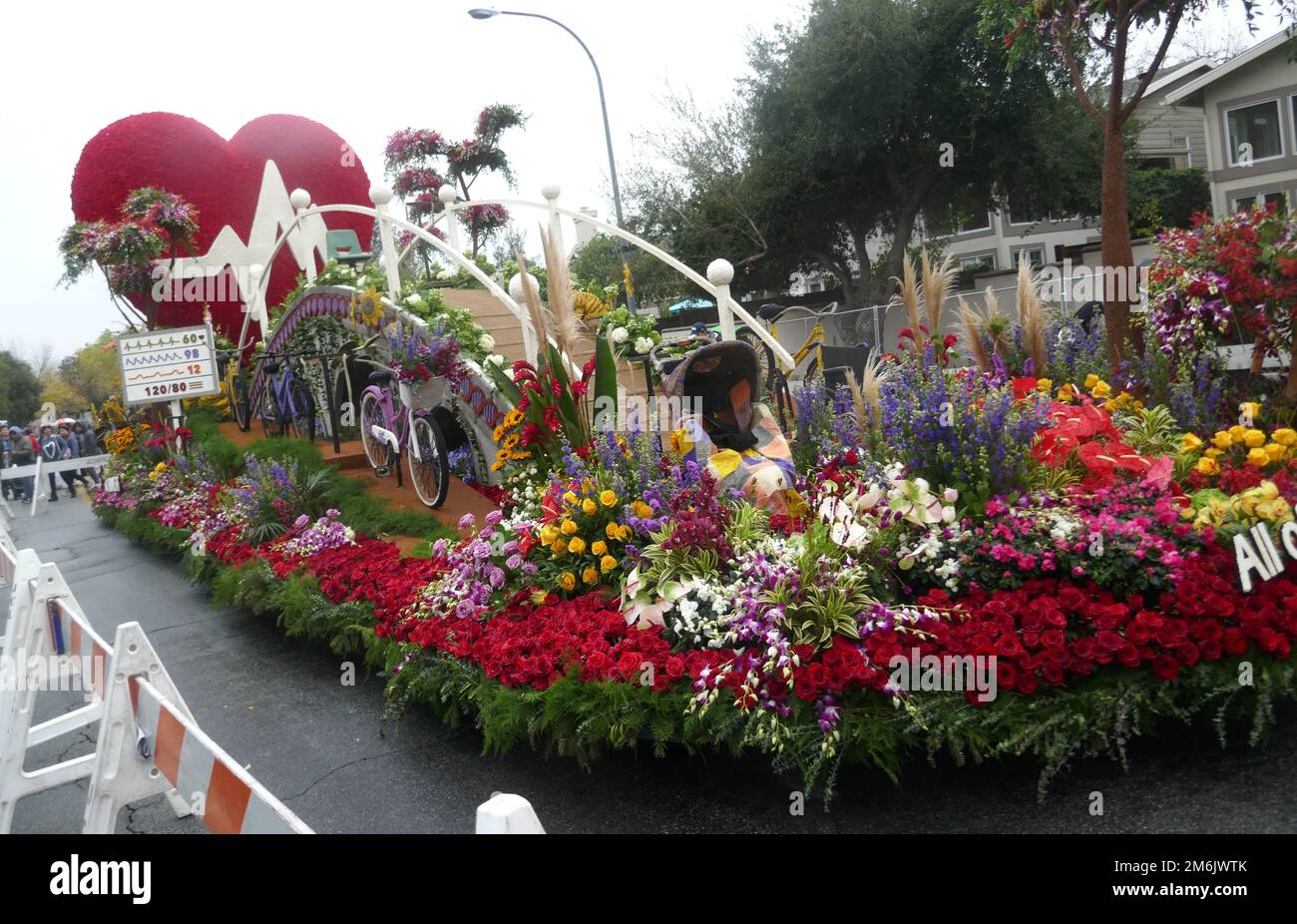Pasadena, California, USA 3rd January 2023 Rose Parade Floats on ...