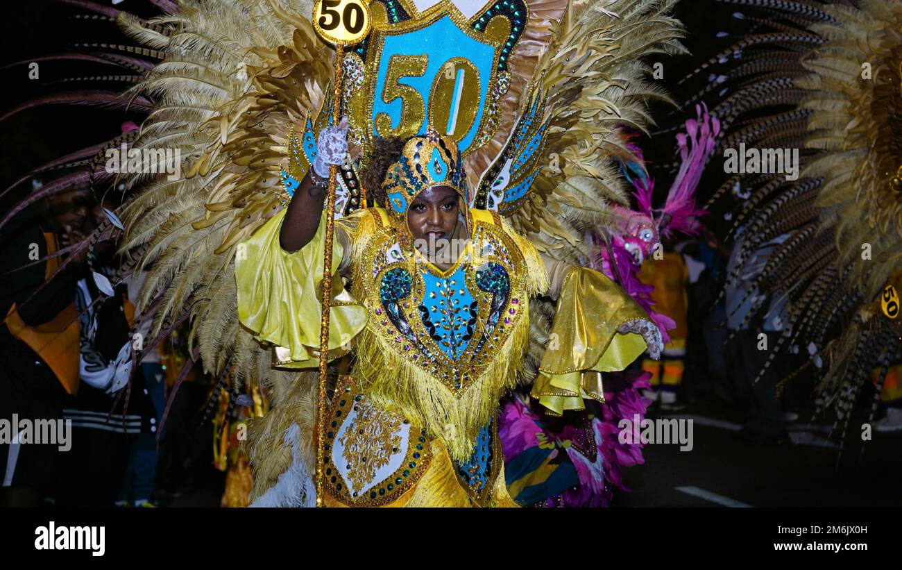 Boxing Day Junkanoo 2023 Junkanoo Celebration in The Bahamas Stock ...