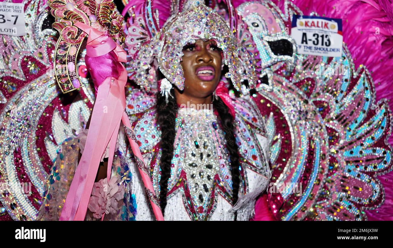Boxing Day Junkanoo 2023 Junkanoo Celebration in The Bahamas Stock ...