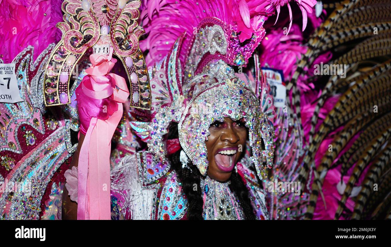 Boxing Day Junkanoo 2023 Junkanoo Celebration in The Bahamas Stock ...