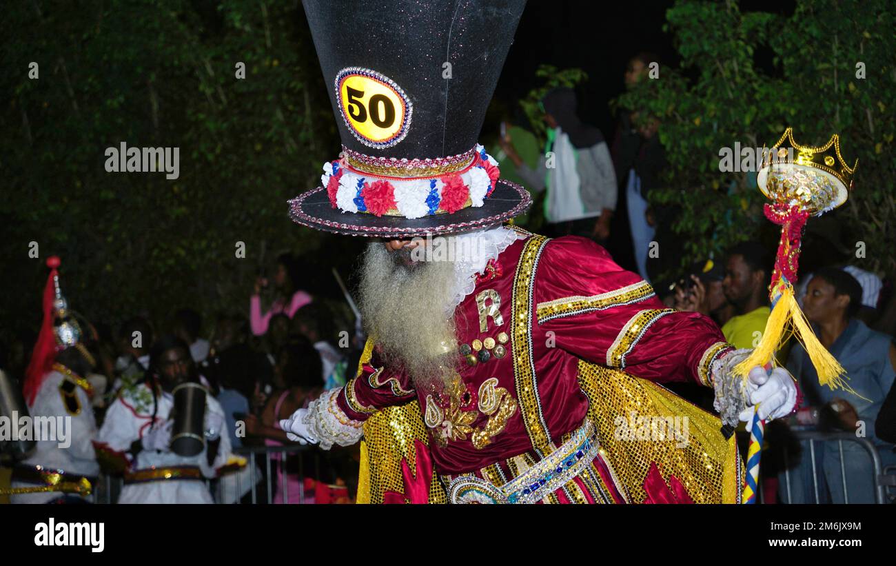 Boxing Day Junkanoo 2023 Junkanoo Celebration in The Bahamas Stock ...