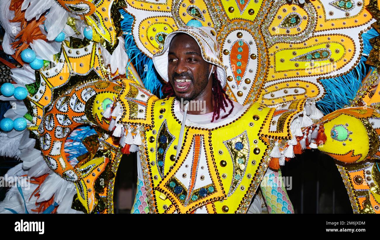 Boxing Day Junkanoo 2023 Junkanoo Celebration in The Bahamas Stock ...