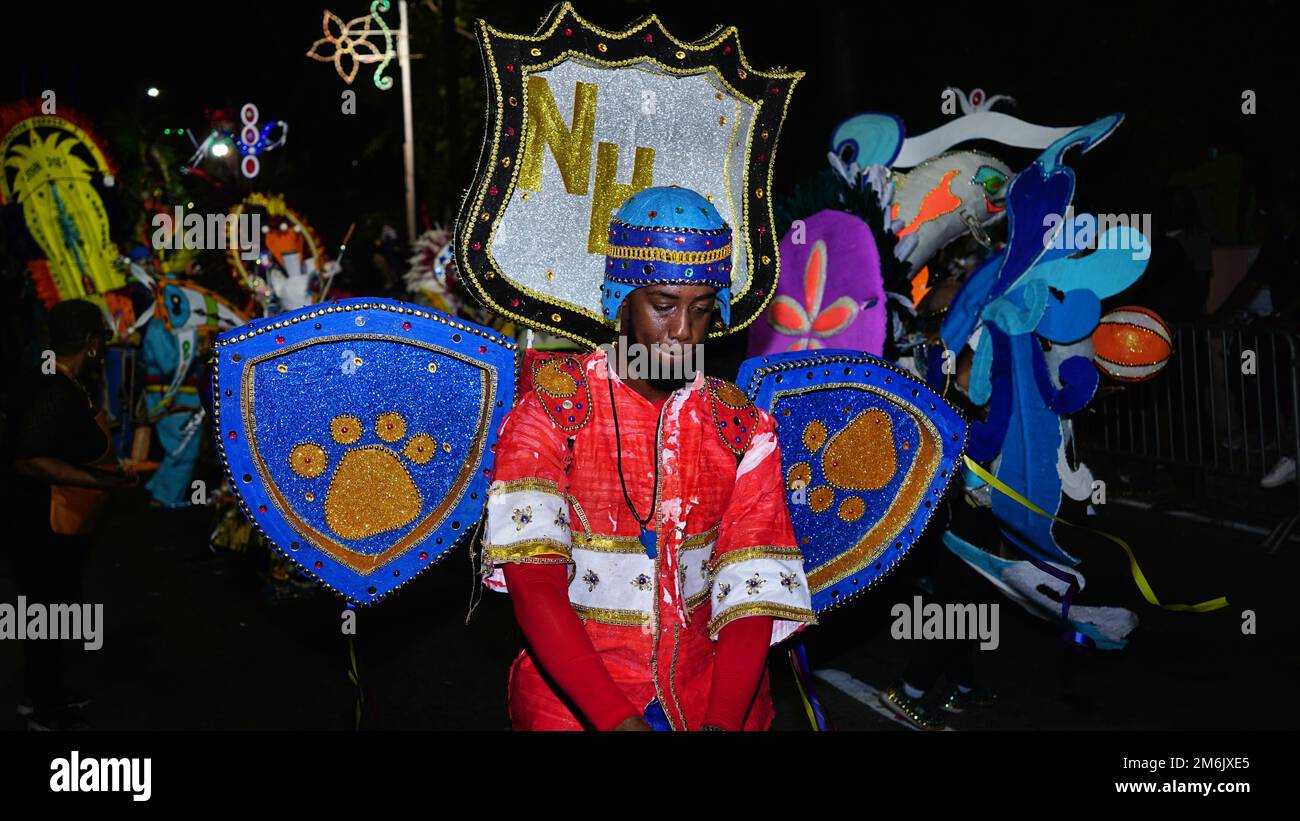 Boxing Day Junkanoo 2023 Junkanoo Celebration in The Bahamas Stock ...